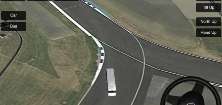 3D Driving Simulator sur Google Maps – Start Auto