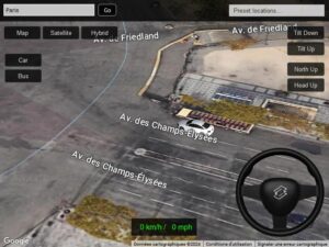 3D Driving Simulator sur Google Maps – Start Auto